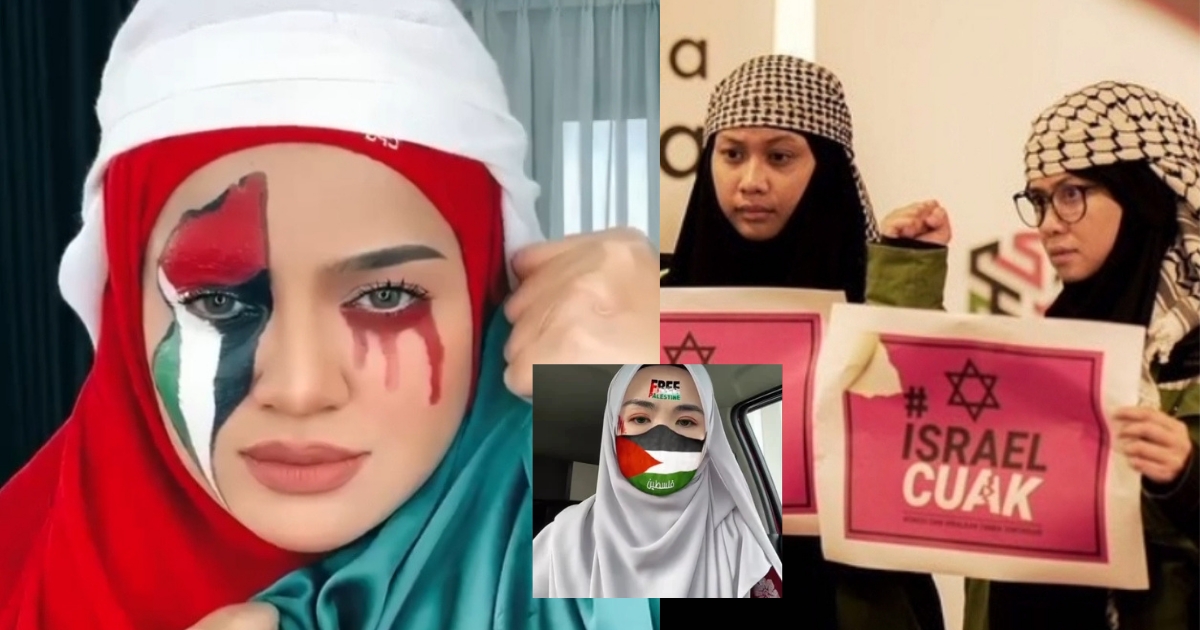 3 Pempengaruh Hijabi Tayang Solidariti Selamatkan Palestin - Hijabista