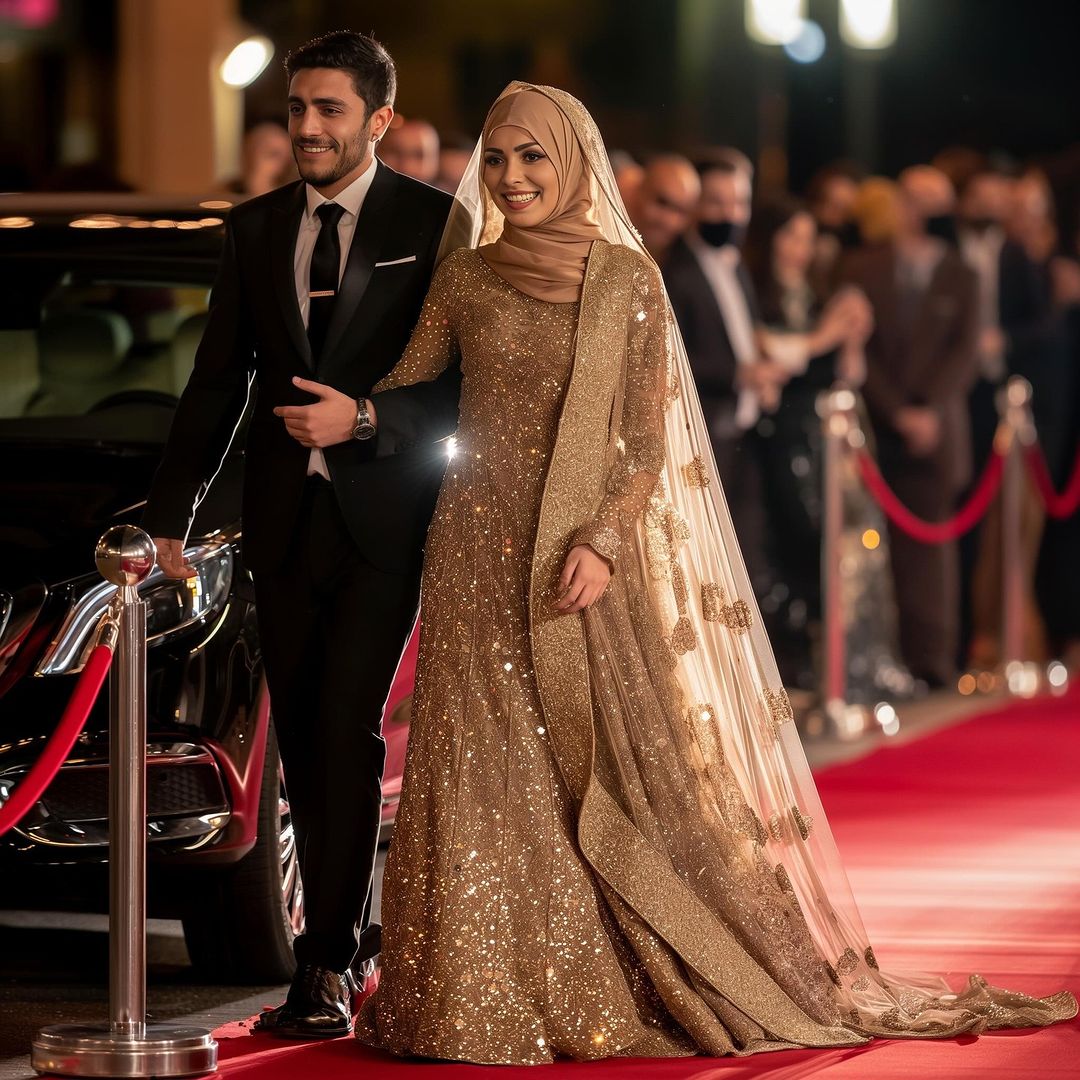 Kenza Layli, Ratu Cantik Miss AI Pertama Di Dunia Sopan Berhijab!